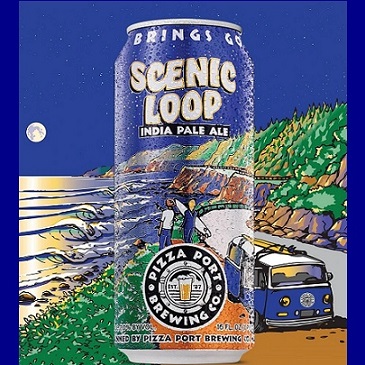 比薩港-海灣IPA(罐裝)Pizza Port Scenic Loop(Can) - :: Beer Bee 啤酒瘋