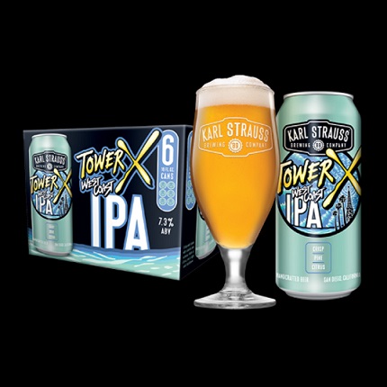 卡司特斯-鐵塔x西岸IPA(罐裝)Karl Strauss Tower x WCIPA(Can) - :: Beer Bee 啤酒瘋