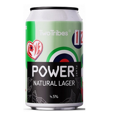 雙頻-重拍拉格(罐裝)Two Tribes Power Plant Natural Lager(Can) - :: Beer Bee 啤酒瘋