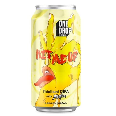 One Drop敲我DIPA(罐裝)Hit Me Up Hazy DIPA(Can) - :: Beer Bee 啤酒瘋