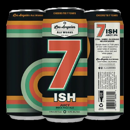 洛杉磯釀酒廠-大約第七年:果汁IPA(罐裝)LA Ale Works 7-ISH(Can) - :: Beer Bee 啤酒瘋