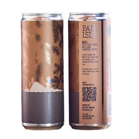 Fair Isle-奈爾:喜鬆啤酒(罐裝)Nels Saison with Fir Tips(Can) - :: Beer Bee 啤酒瘋