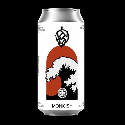 Monkish-浪下DDH DIPA(罐裝)Under The Wave(Can) - :: Beer Bee 啤酒瘋