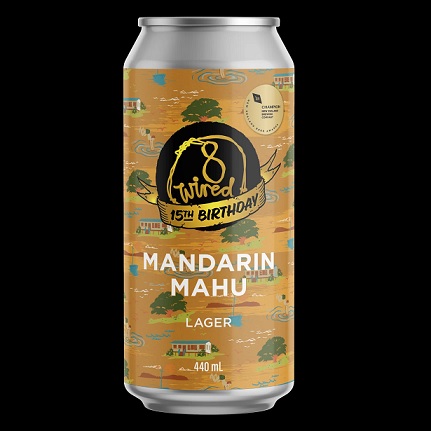 8號鐵絲-療癒柑橘拉格(罐裝)8 Wired Mandarin Mahu Lager(Can) - :: Beer Bee 啤酒瘋