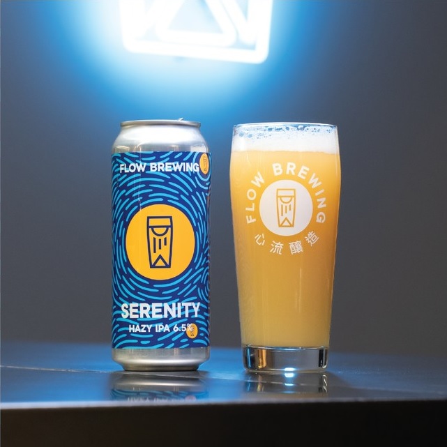 心流釀造-恬靜Hazy IPA(罐裝)Flow Brewing Serenity(Can) - :: Beer Bee 啤酒瘋