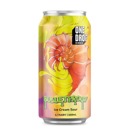 One Drop-防彈冰淇淋酸啤酒(罐裝)Bulletproof Ice Cream Sour(Can) - :: Beer Bee 啤酒瘋