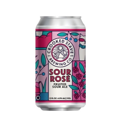 曲木板-桃紅酸啤酒(罐裝)Crooked Stave Sour Rosé(Can) - :: Beer Bee 啤酒瘋