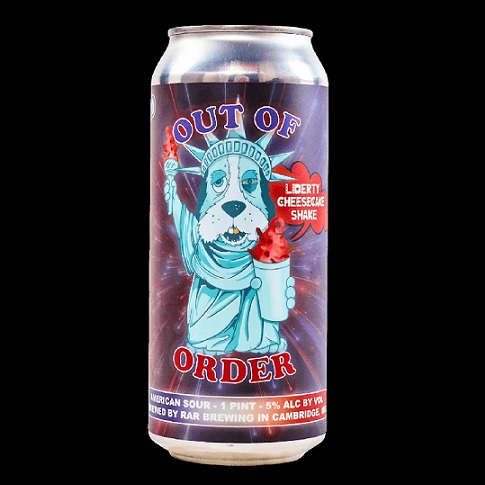 RaR Brewing-失序:自由女神起司蛋糕酸啤(罐裝)Out of Order Liberty Cheesecake Shake(Can ...